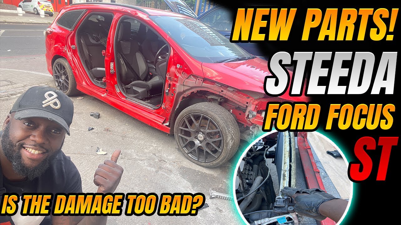 Rebuilding the crash damaged STEEDA PERFORMANCE UK Ford Focus ST ESTATE ...