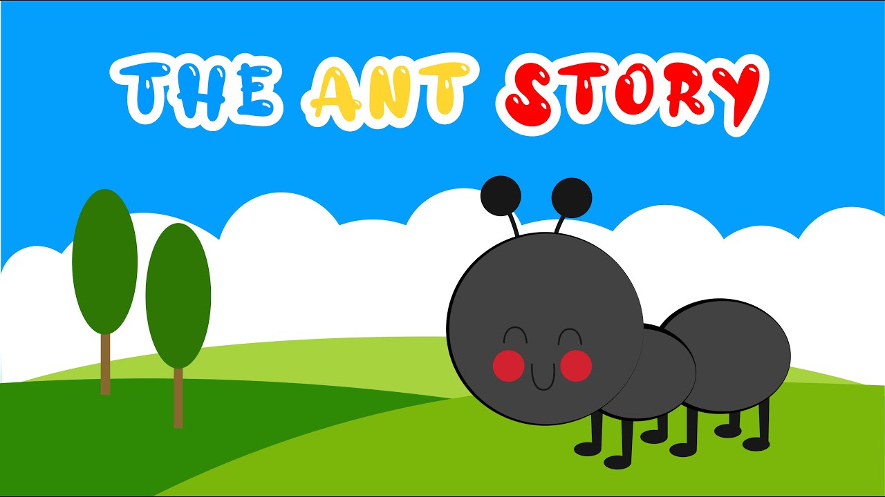 Reading basic sentences - Reading fluency for kids - The Ant - letter A ...