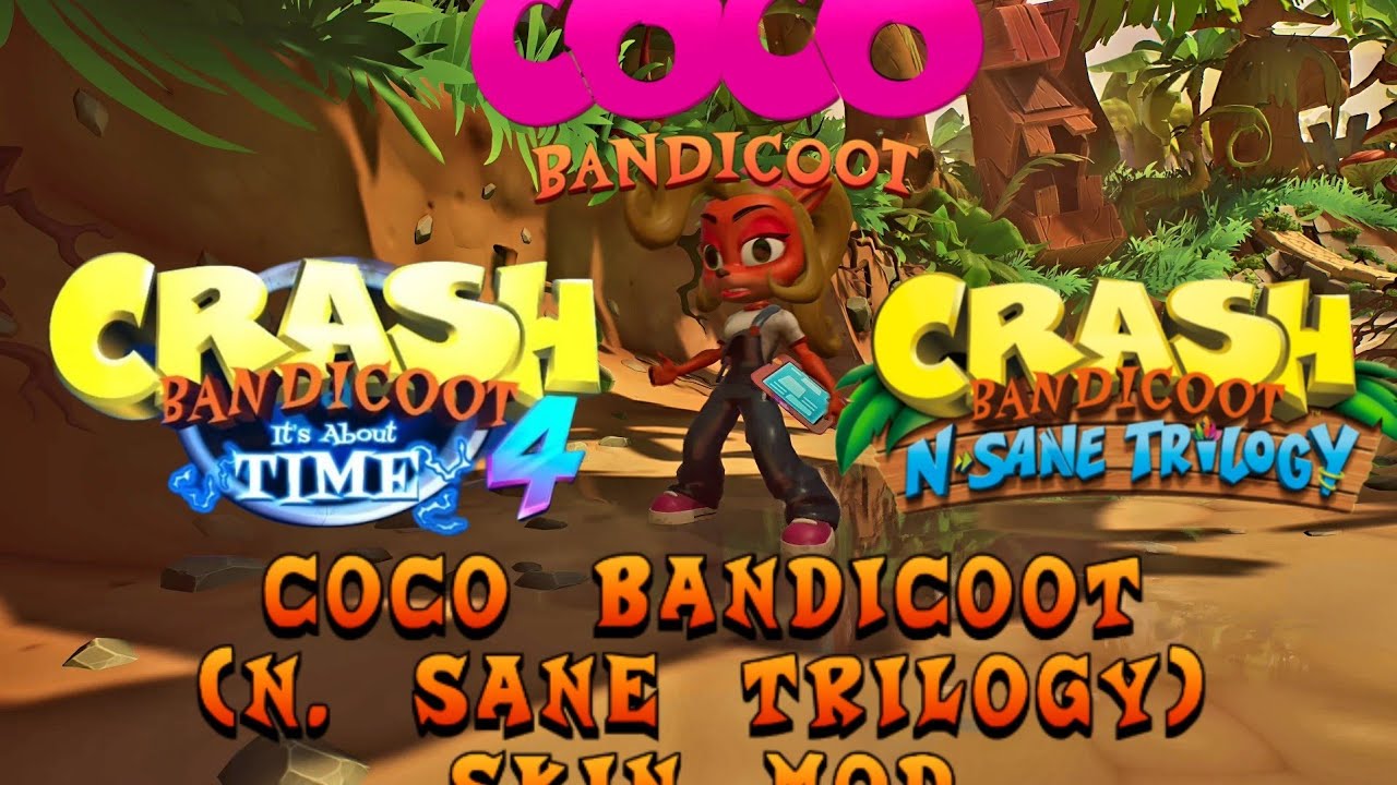 Crash Bandicoot 4 Its About Time: Coco Bandicoot (N. Sane Trilogy) Skin ...