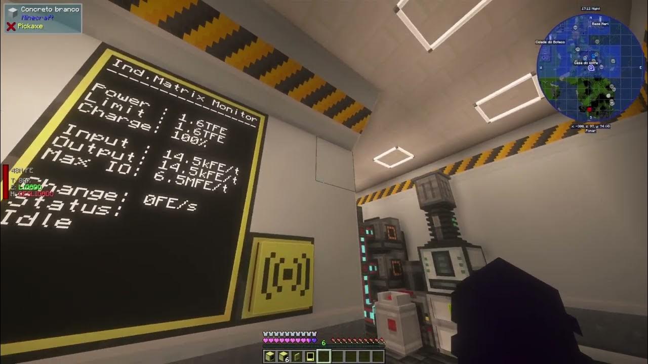 ComputerCraft Mekanism Induction Matrix Monitor v2 - YouTube