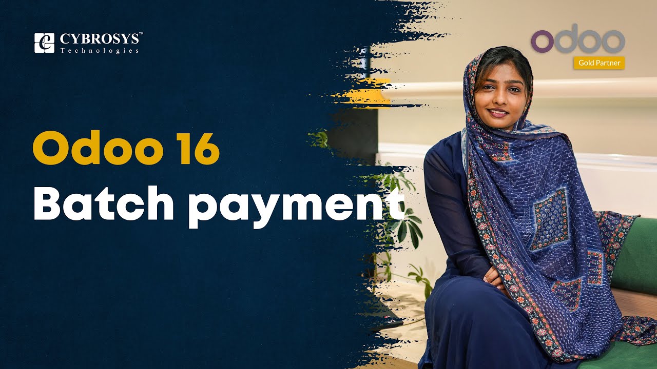 Batch Payment in Odoo 16 Accounting | How to Group Payments Into a Single Batch in Odoo 16 - YouTube