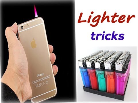 5 awesome tricks with lighter. Simple lighter tricks |Diy Ideas| |life ...