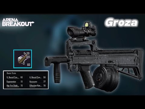First time playing with OTs 14 Groza , the russian gun| arena breakout ...