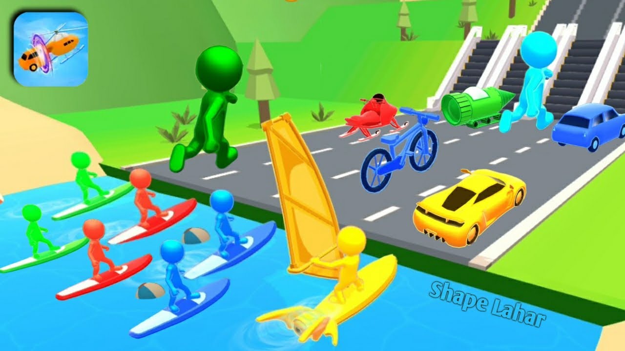 Shape-shifting Games Mobile Gameplay Levels 2740 - YouTube