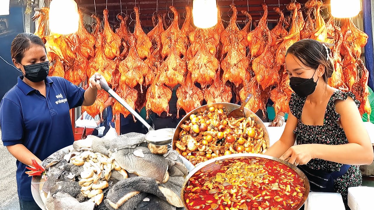 Super stall! Roast 1500 Ducks, Cow's Intestine(soup & steamed ...
