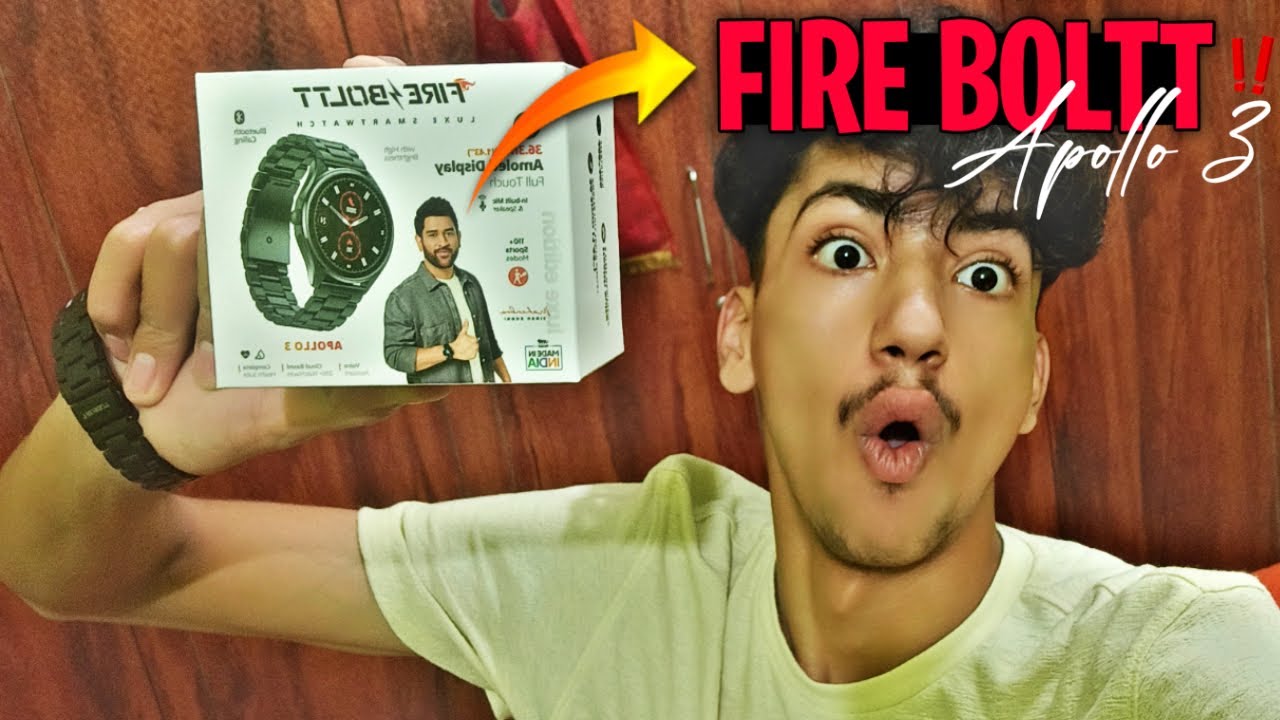 My new Smart-watch !! Fire boltt apollo 3 😍 - YouTube