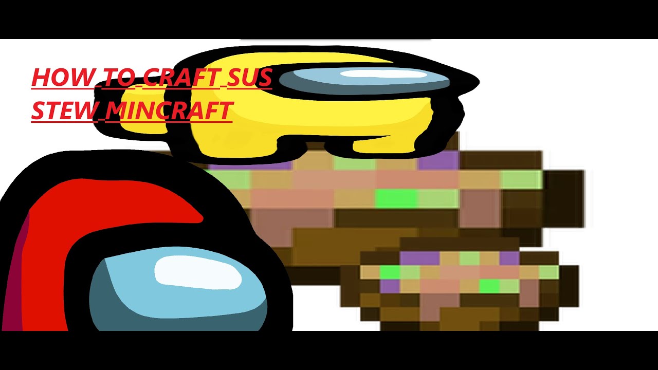 how 2 craft sus stew in minecraft - YouTube