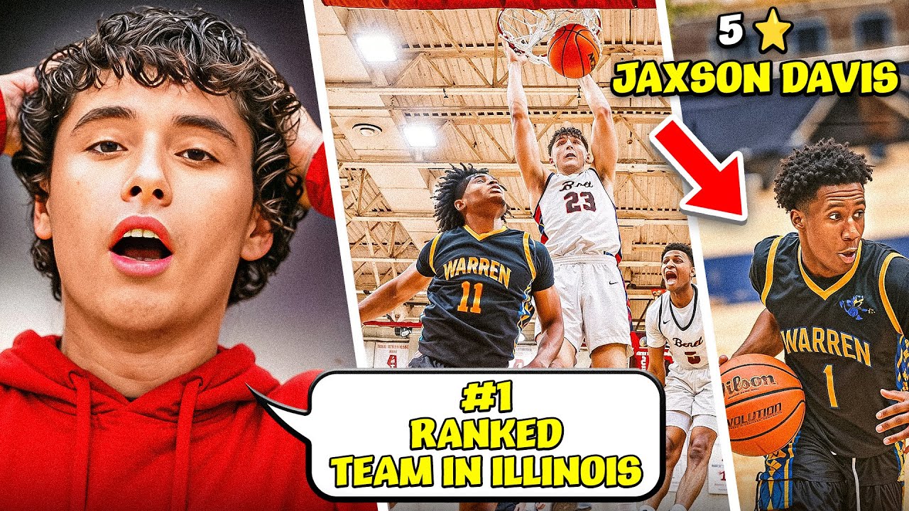 I WATCHED 5 ⭐️ JAXSON DAVIS PLAY THE #1 TEAM IN ILLINOIS! (Benet ...