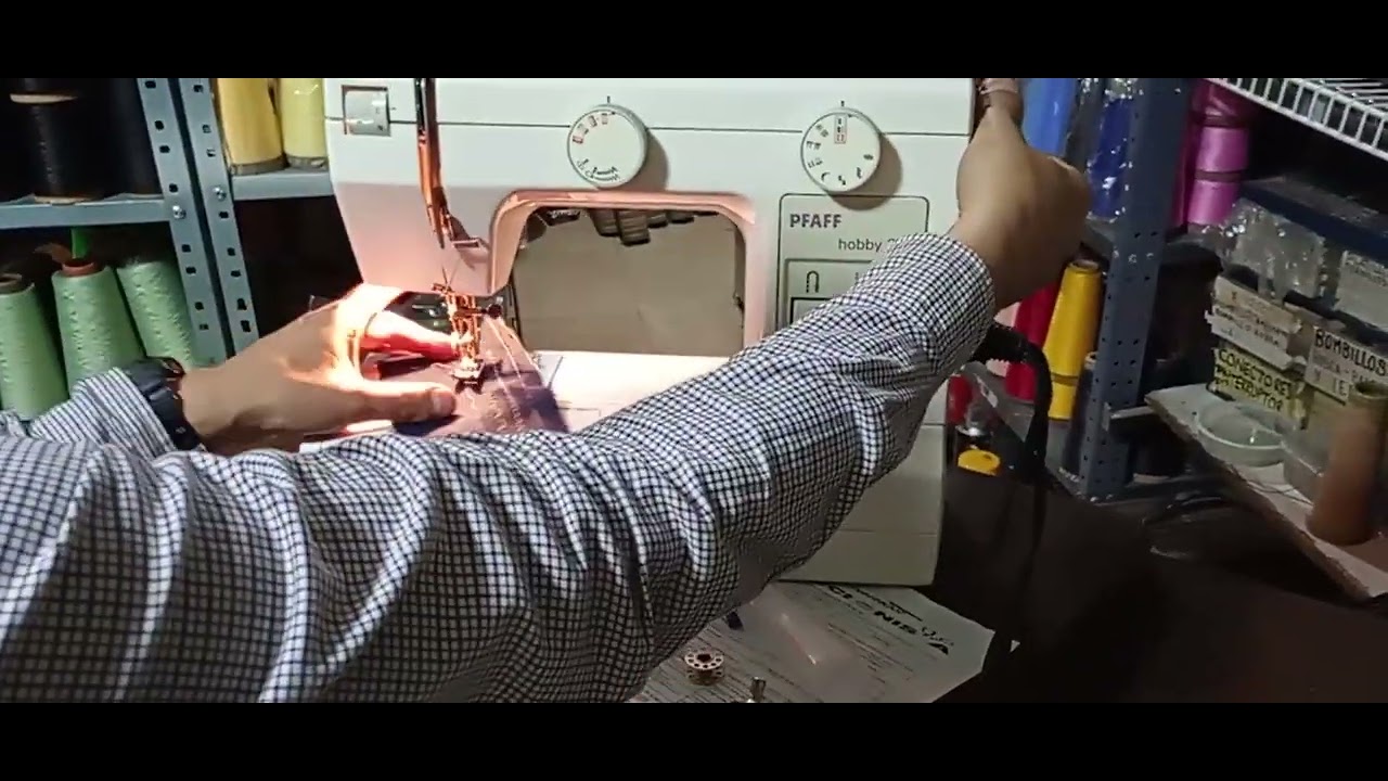 MAQUINA DE COSER , PFAFF HOBBY 309 ️ - YouTube
