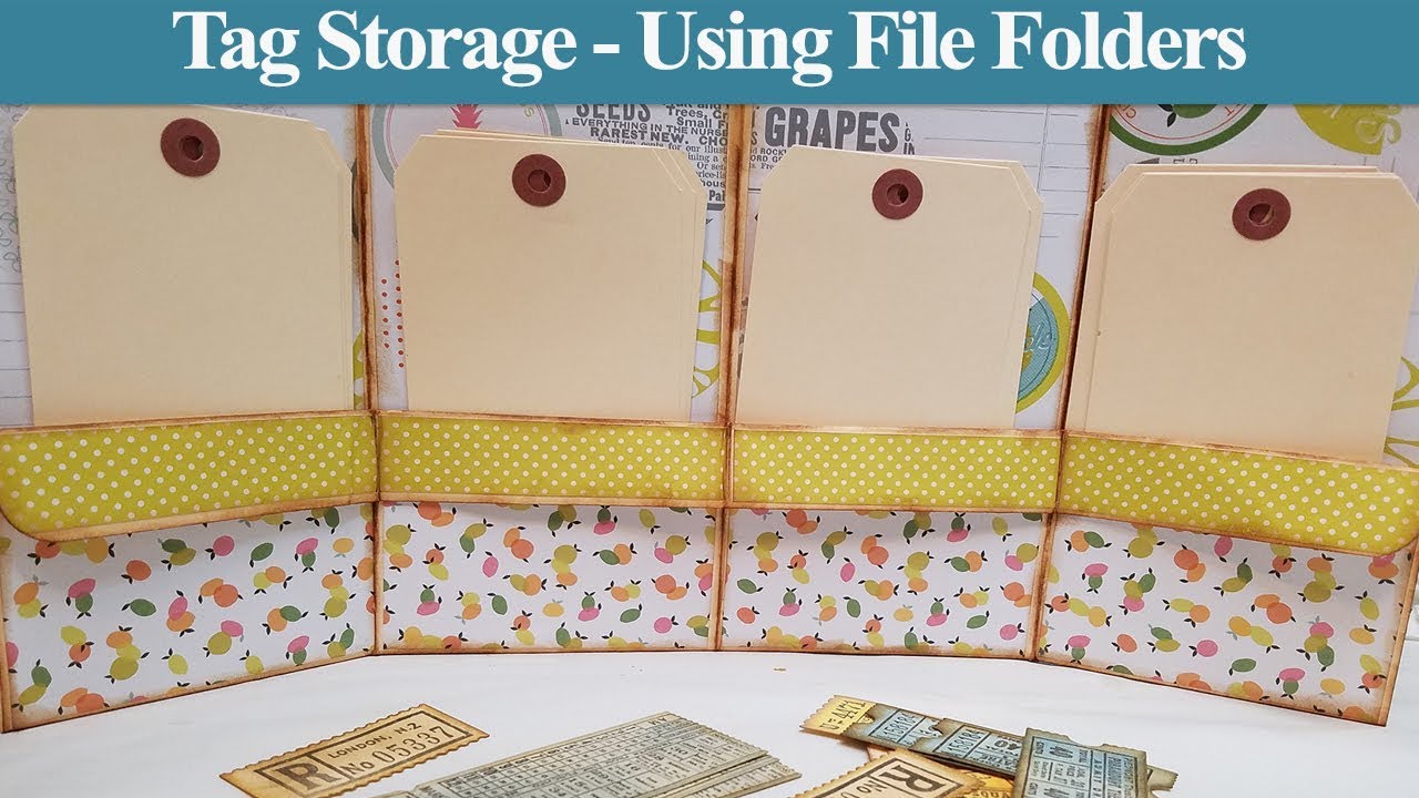 Tag Storage Using File Folders - YouTube