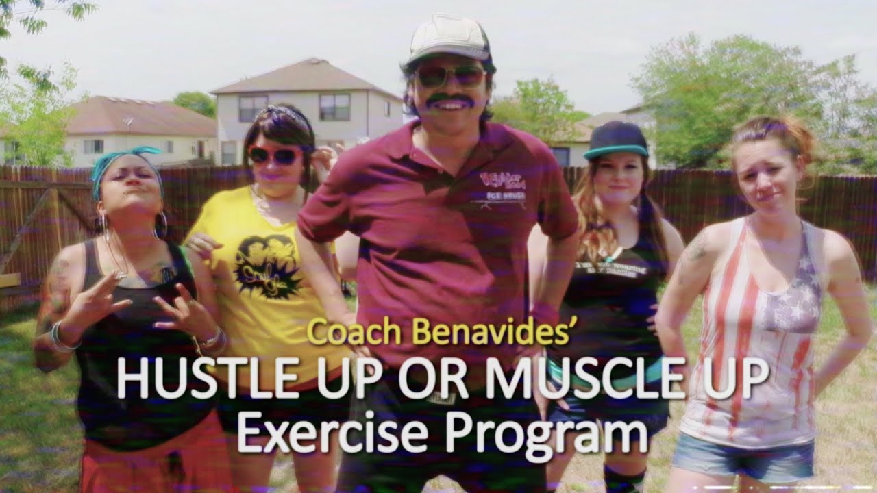Hustle Up or Muscle Up Exercise Program - YouTube