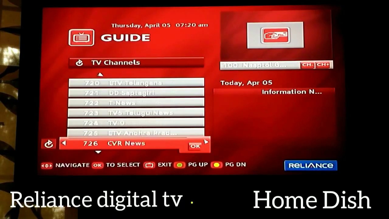 Reliance digital tv channel list 2018 - only 300 channels - 500 ...
