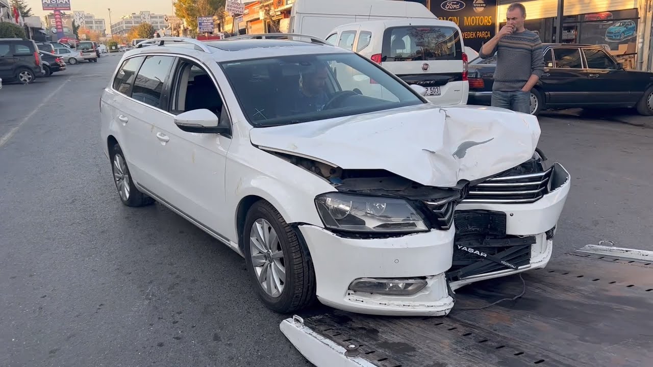 AĞIR HASARLI VW PASSAT VARIANT 1.6TDI DSG 105BMT COMFORTLINE ALDIK ...