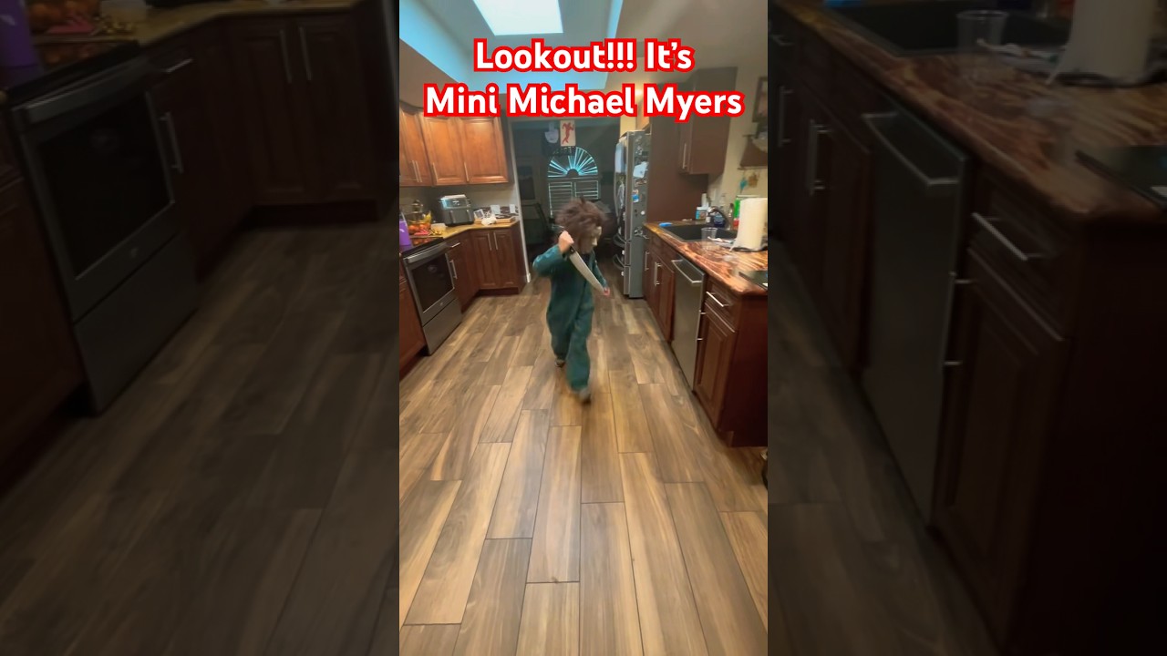 Mini Michael Myers #halloween #halloween2023 #halloweencostume # ...