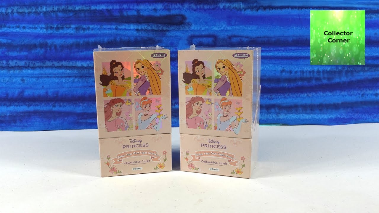 Disney Princess Shine Your Own Light Card Fun Trading Cards Blind Box ...