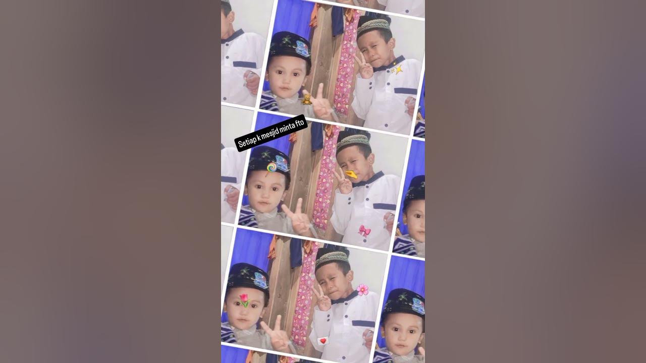 Ema MZ Taqin dan Azam mau k mesjid - YouTube
