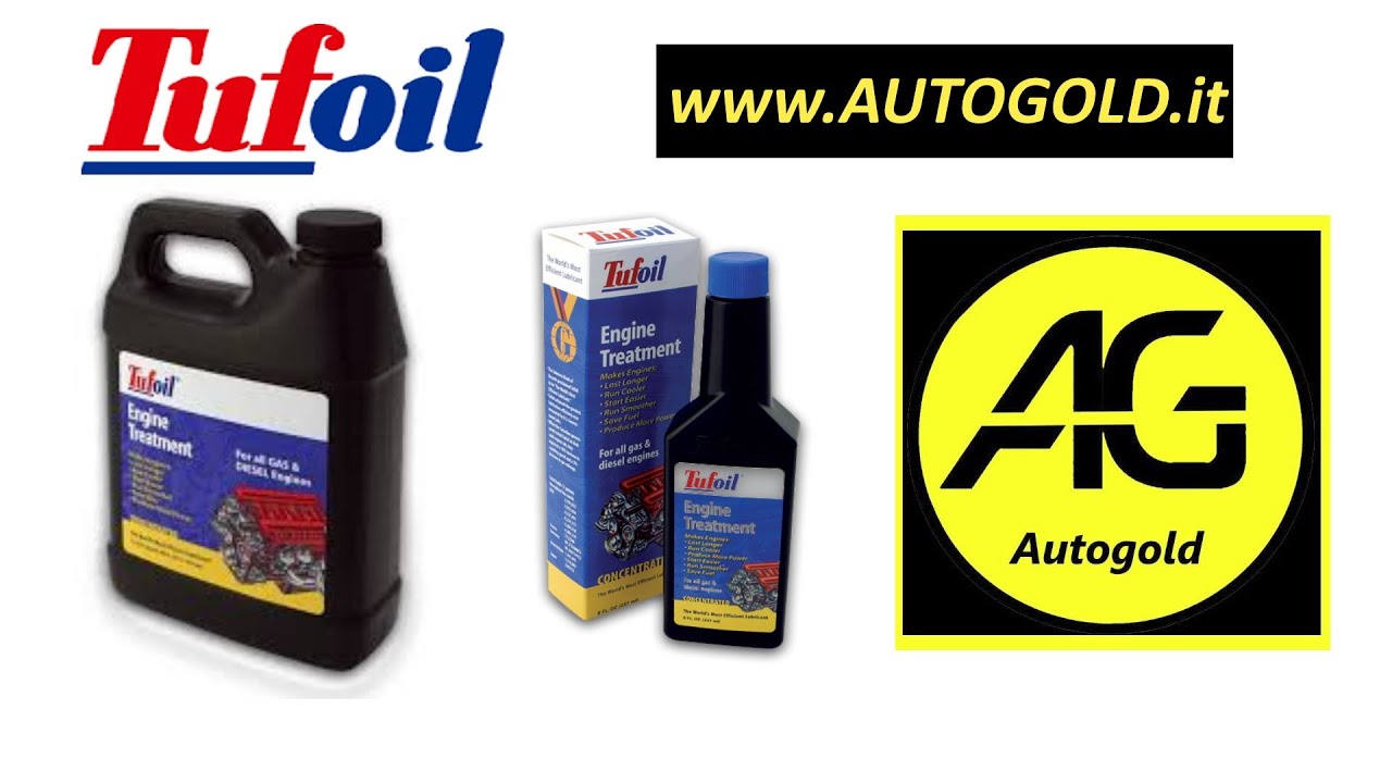 TUFOIL - additivo al teflon + molibdeno per motori di auto, camion, ecc ...
