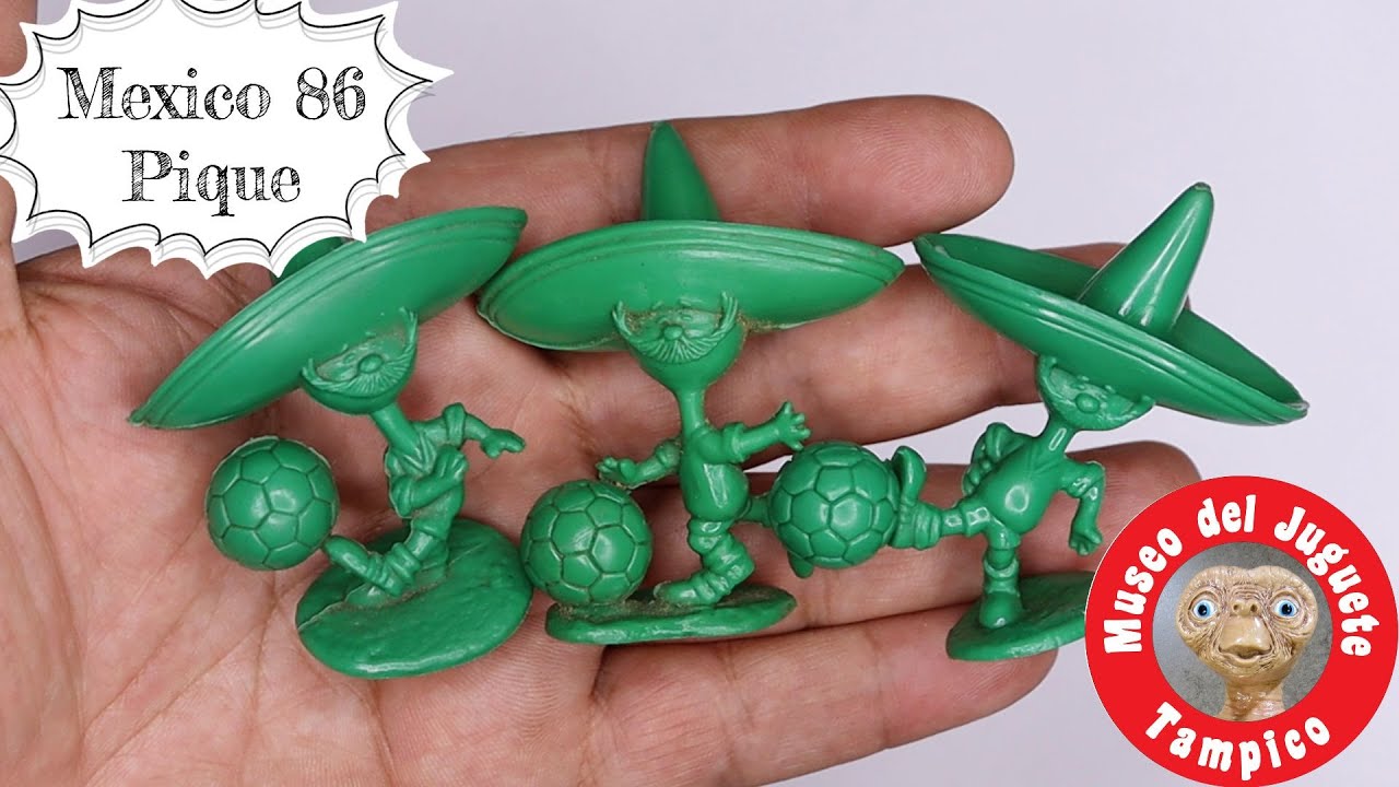 Mexico 86, Pique la mascota del Mundial que es un chile - YouTube