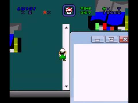 Super Mario World (Hack) Windows Land 2 Beta 1.0 Teil 1 Windows Vista (Level 1)