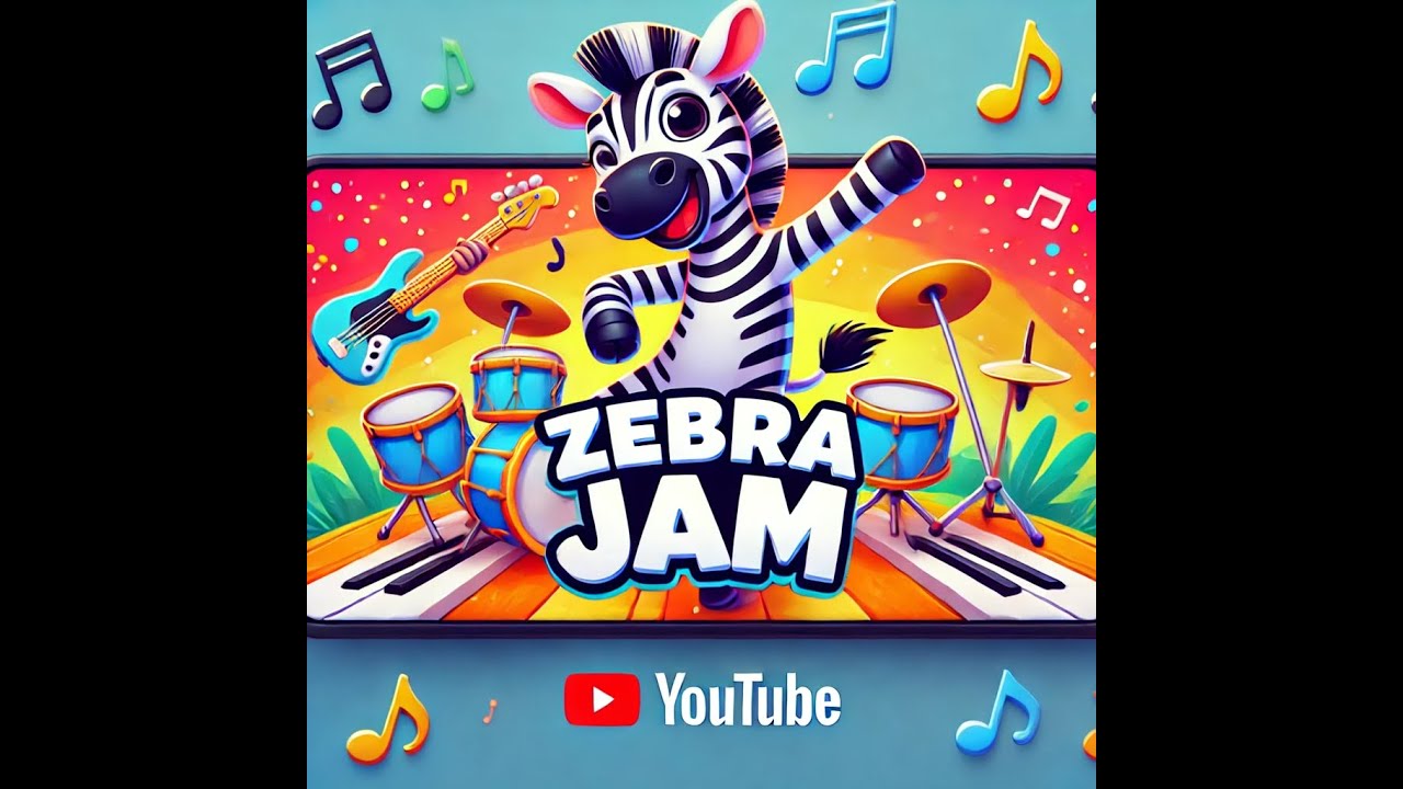 🎶 Zebra Jam | Fun Animal Song for Kids! | Sing & Dance Along! 🎶 - YouTube