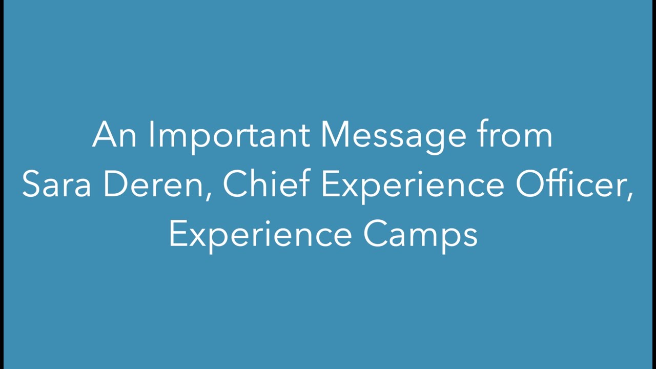 An Important Message from our CEO - YouTube