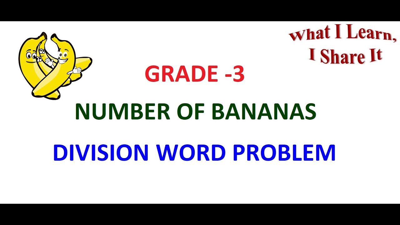 Finding Tim's and Ben's bananas altogether | Grade 3 Math | Word ...
