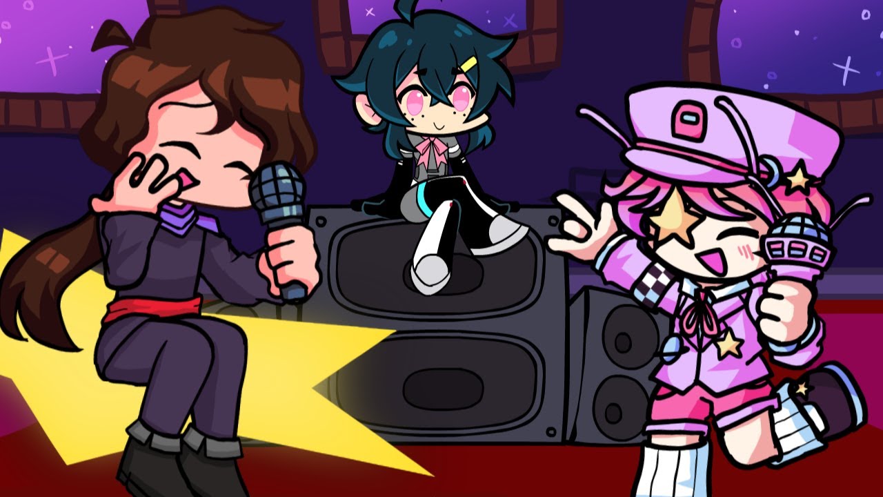 FNF - Space Boy, but Spacey and Yukichi sing it - YouTube