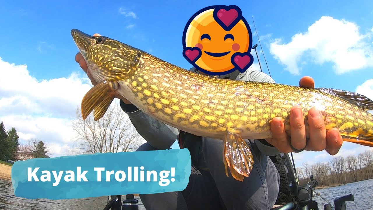 Kayak Trolling For Big Pike! - YouTube