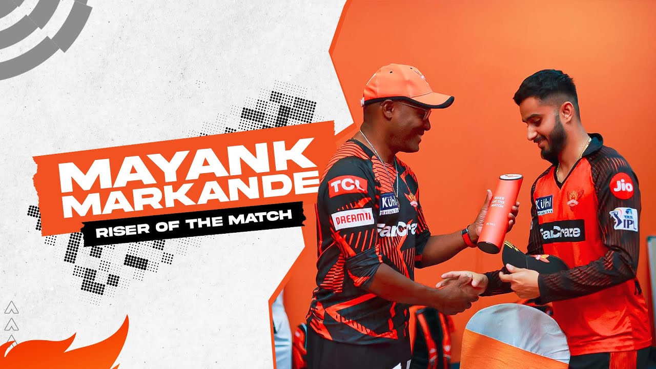 Riser of the Match in #SRHvPBKS - Mayank Markande | SRH | IPL 2023 ...