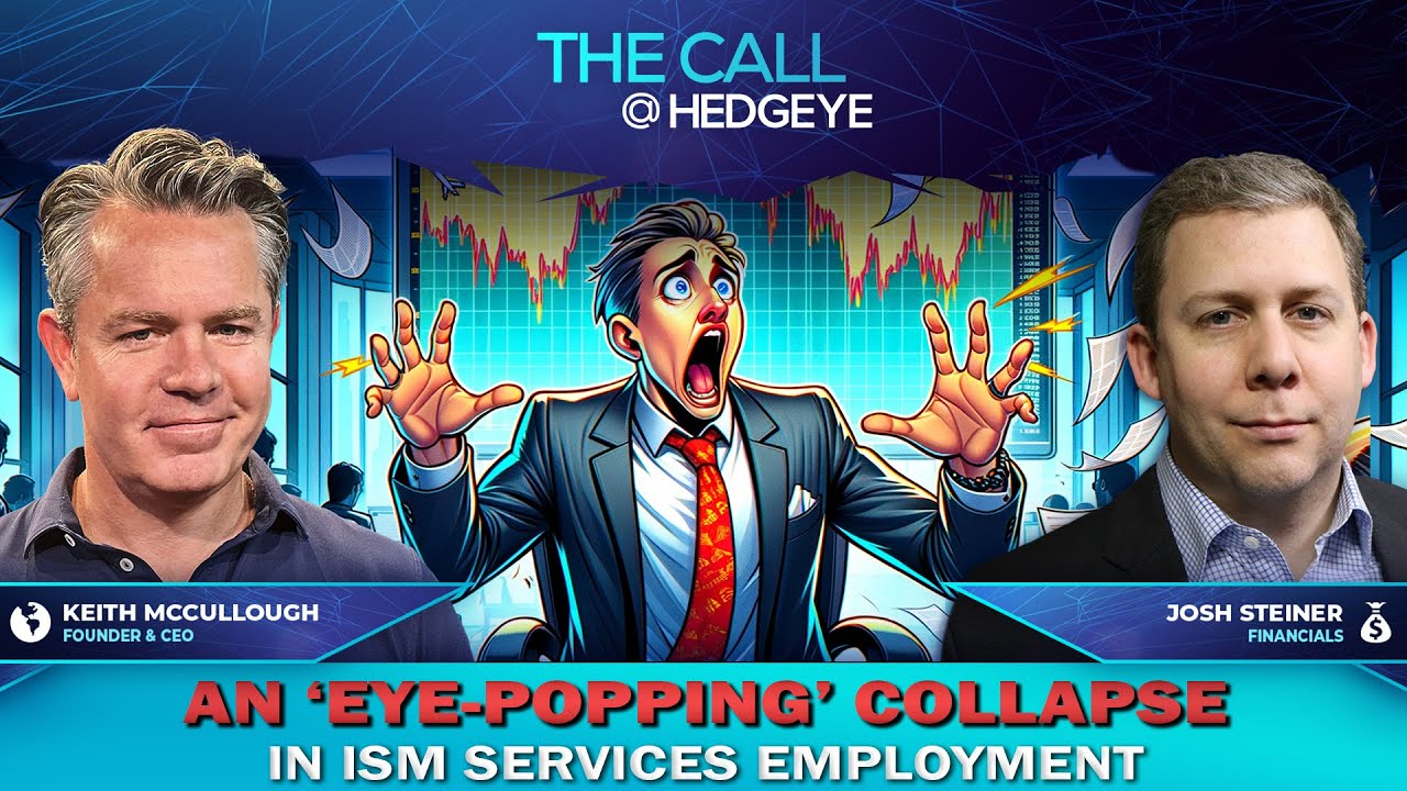 An ‘Eye-Popping’ Collapse In ISM Services Employment - YouTube