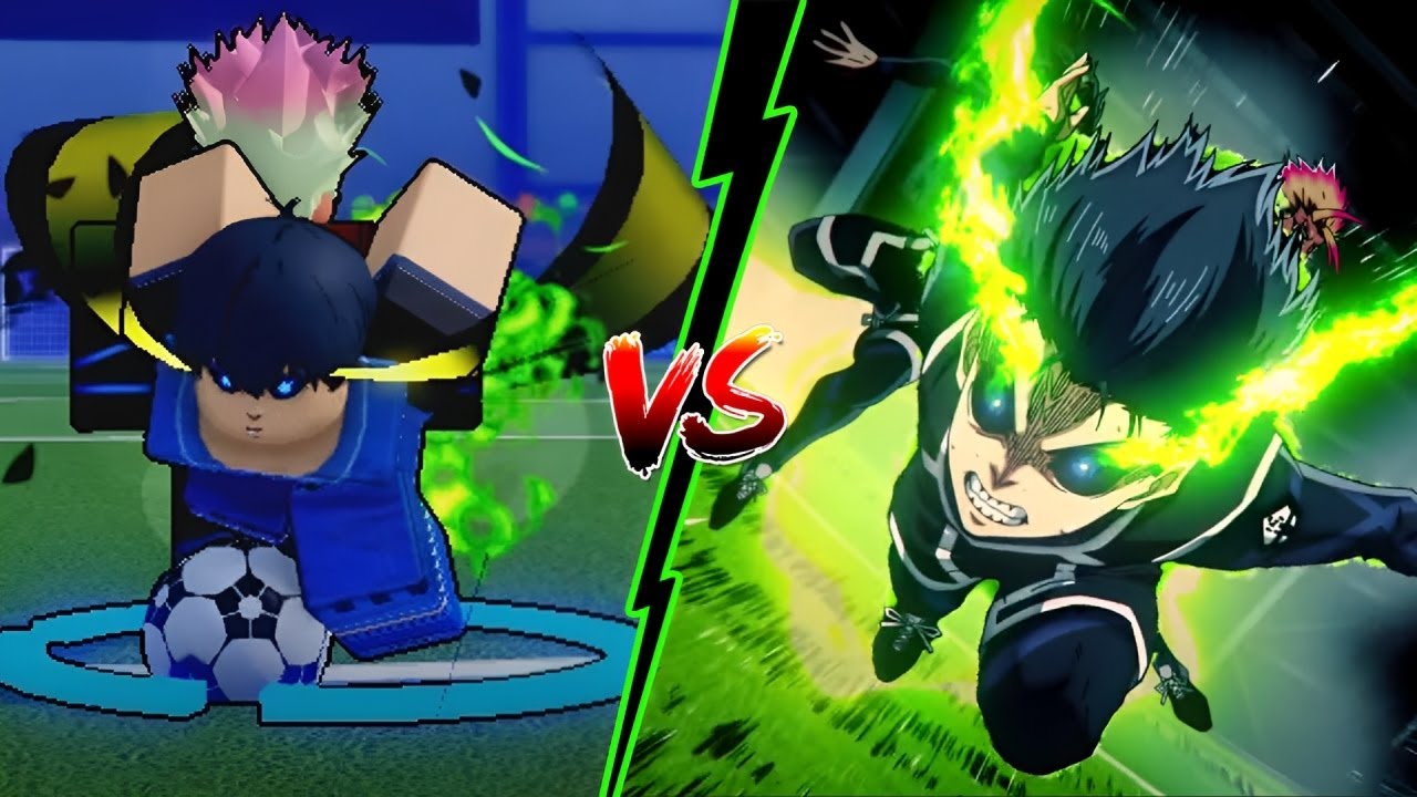 All New Blue Lock Rivals Moves VS Anime References (Sae X Shidou X ...