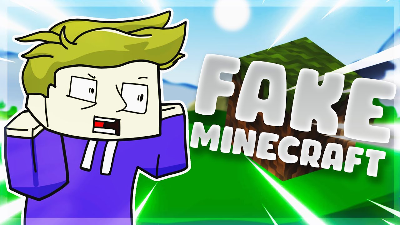 I Downloaded FAKE Minecraft Games! - YouTube