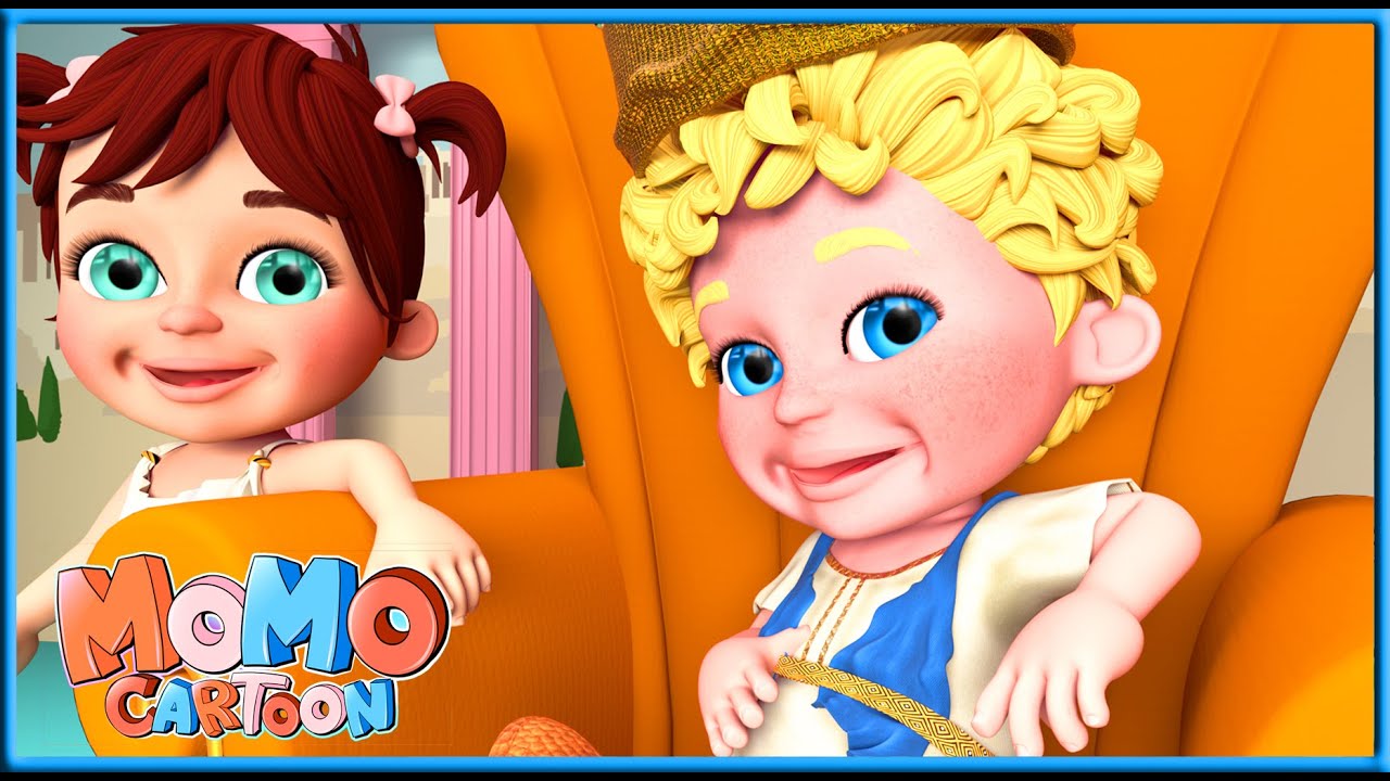 If I Were a King + More Momo School Theater Cartoon Sing-along Nursery ...