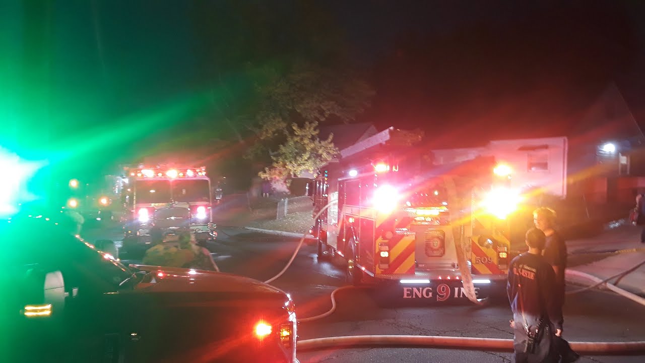 Manassas park VA, house fire 2021 cough on Camera - YouTube