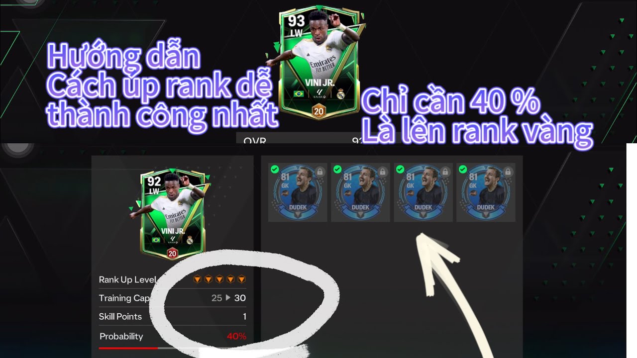 Hướng dẫn cách rank up dễ thành công nhất in Fc Mobile | Fc Mobile 06 # ...