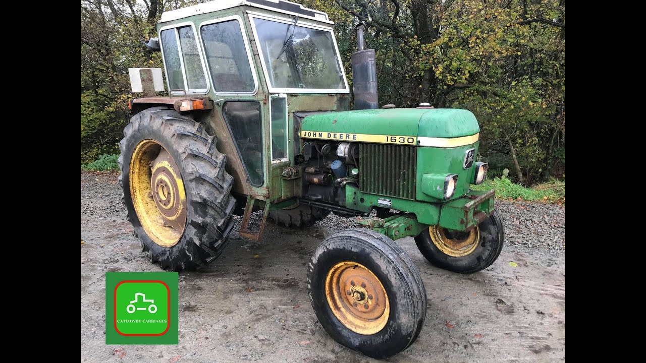 JOHN DEERE 1630 VERY ORIGINAL UNTOUCHED 1977 TRACTOR SOLD BY www ...