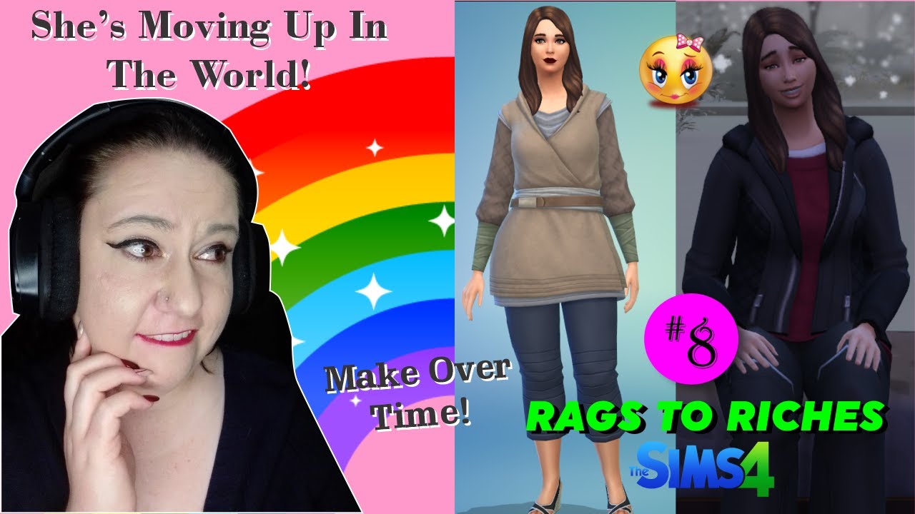 She is moving up in the world! // Part 8 #sims4 #sims4ragstoriches ...