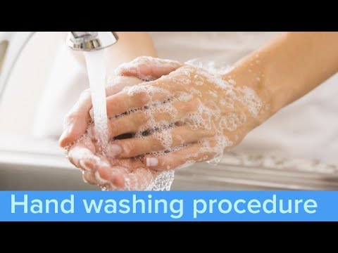 HOW TO PERFORM HAND WASHING #nursing #handwashing - YouTube