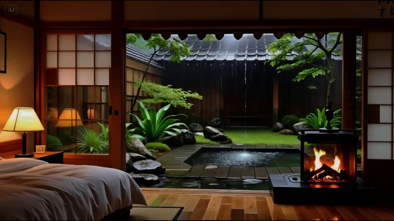 Fall Asleep in 3 Minutes 🌧️ Heavy Rain and Thunder on Tin Roof for Deep ...