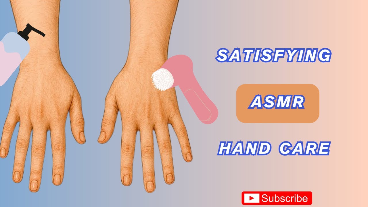 Ultimate Hand Care ASMR | Relaxing Foam, Oil & Cream Sounds 🧼🧽🫧🧴 - YouTube