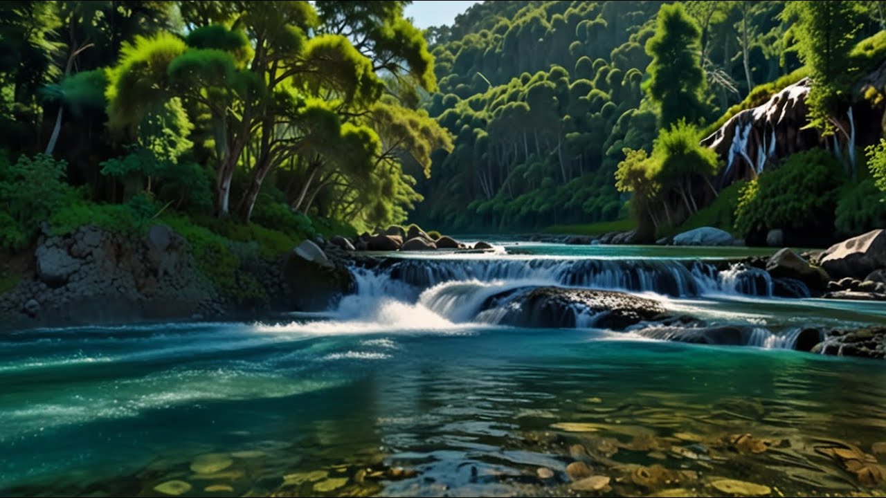 LIVE !Amazing Nature Scenery and Relaxing Sound for Stress Relief ...