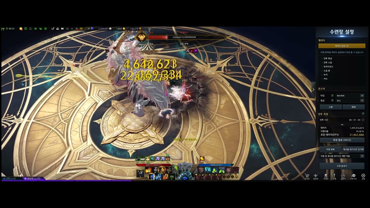 [1623 신치교감 서머너] 1분37초 DPS 2029만 (아덴0시작) - YouTube