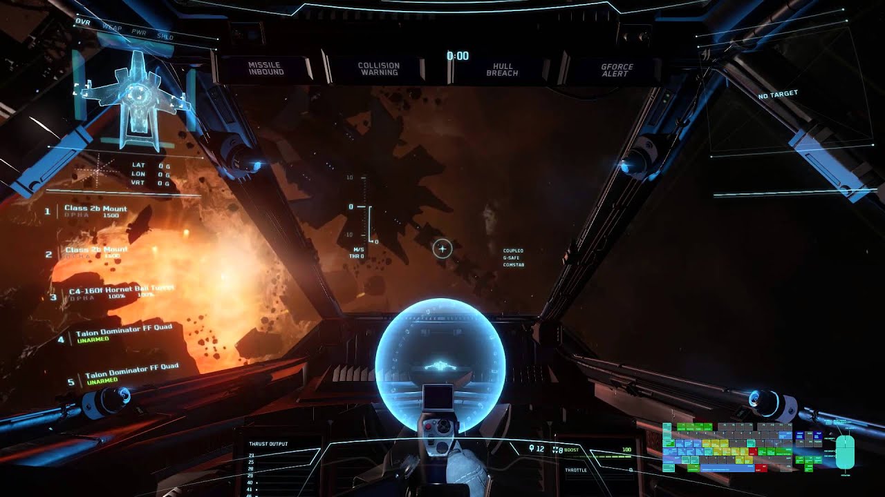 Arena Commander How to Fly - Mouse and Keyboard - YouTube