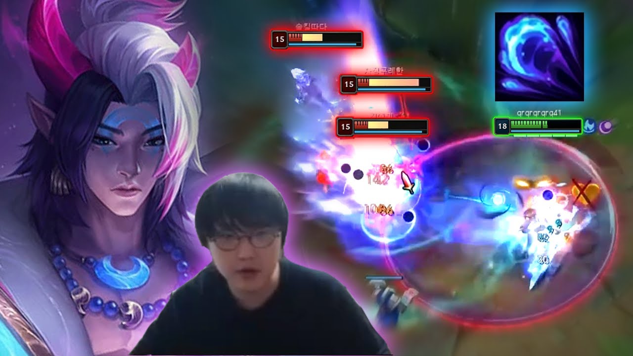 Imp Pick Aphelios Facing Uzi + Deft in KR Challenger - YouTube