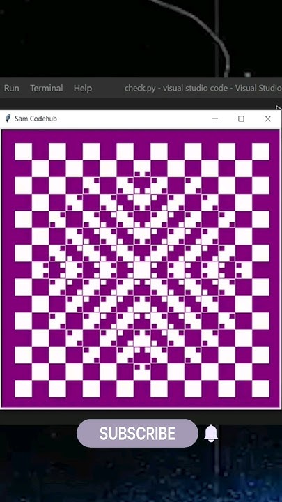 How To Make Chess Design In Pythoncoding Status Python Turtle Coding 