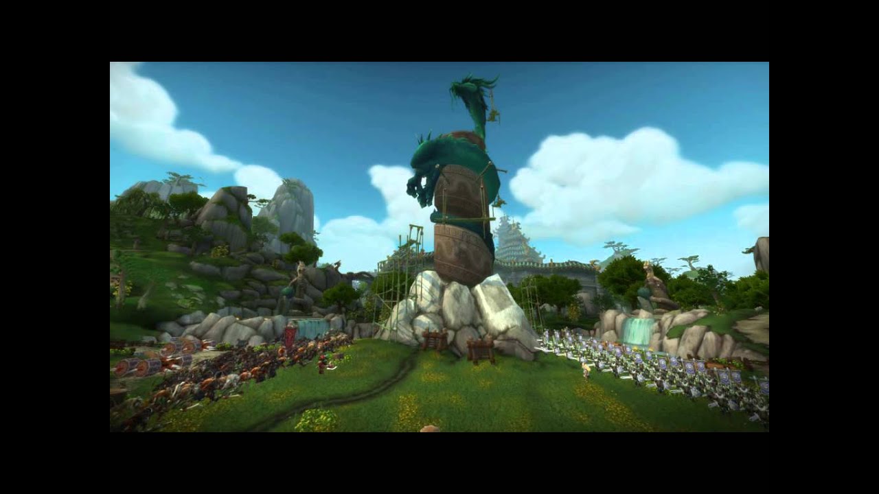 world of warcraft the battle for jade forest - YouTube