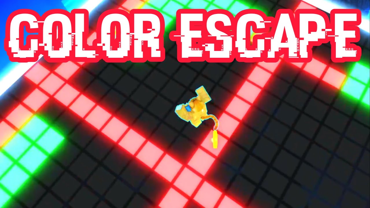 ROBLOX COLOR ESCAPE! (Activate) - YouTube