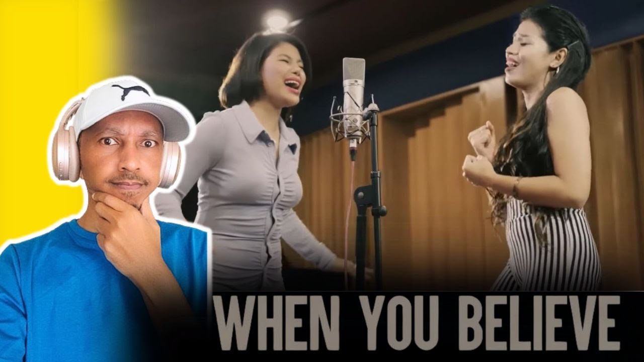 Reacting to WHEN YOU BELIEVE by KRISTINA MADRIGAL & KATRINA VELARDE ...