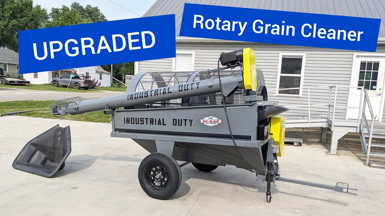 DMC 548 Rotary Grain Cleaner - Rebuilt Like New - Industrial Duty ...