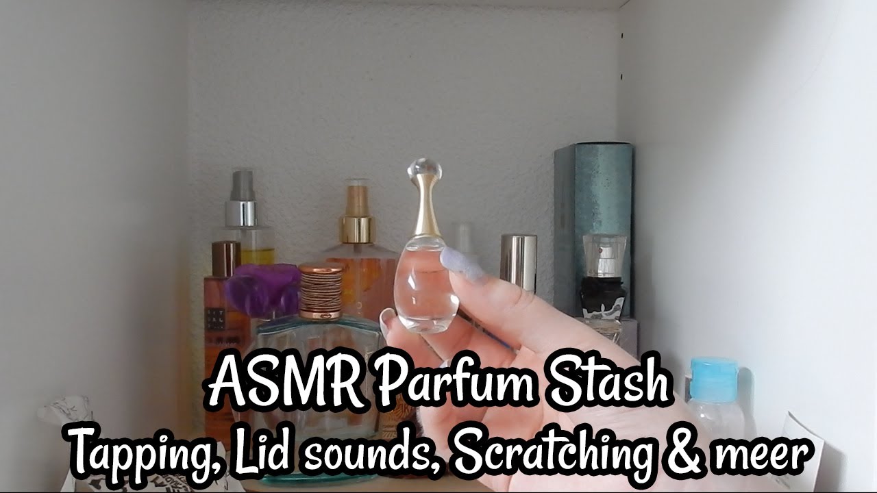 ASMR Parfum Stash tapping, scratching, lid sounds, spray | Nederlands Dutch || ASMR Mandy Denise ...